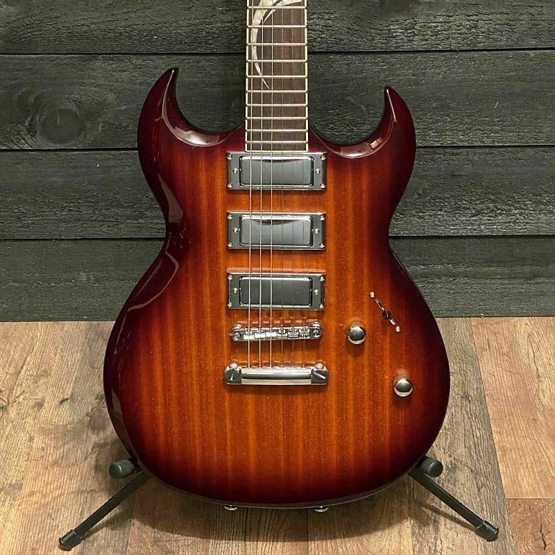 Samick Greg Bennett TR-33 VS Torino Sunburst Electric Guitar | Reverb
