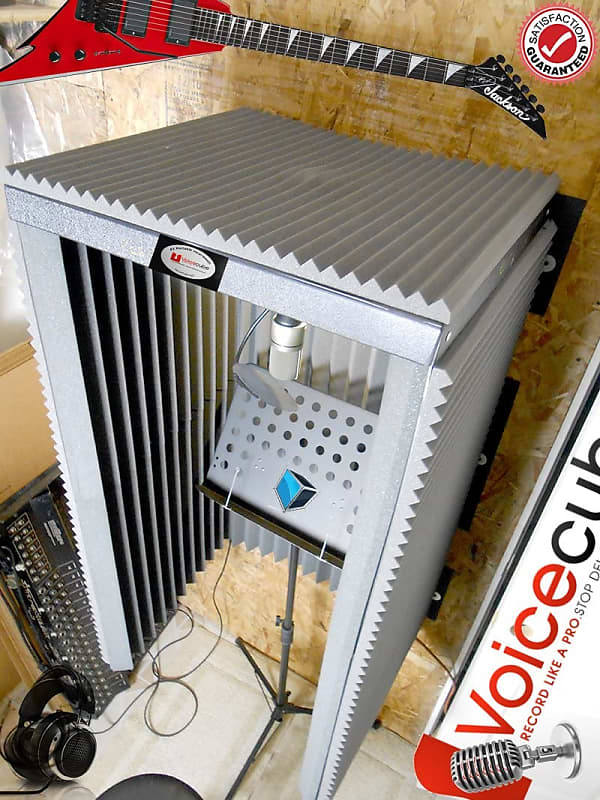 The VoiceCube Slam Jam, turn any wall in to a pro vocal booth | Reverb