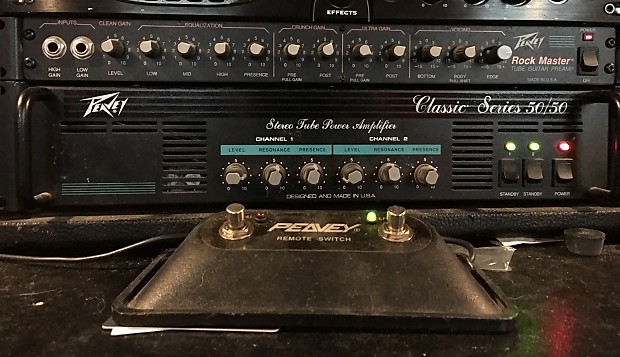 Peavey Classic Series 50/50 Tube Power Amp | Reverb