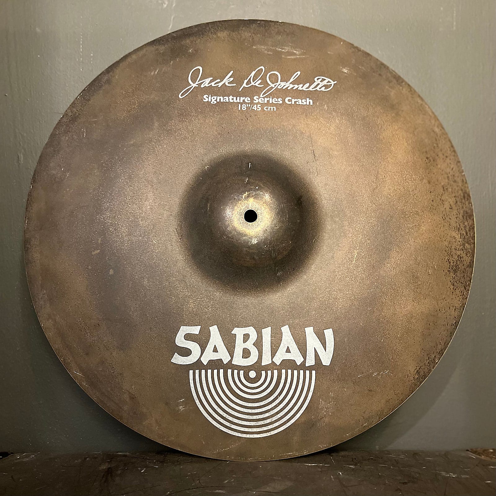 Sabian 18" Signature Jack Dejohnette Crash Cymbal | Reverb