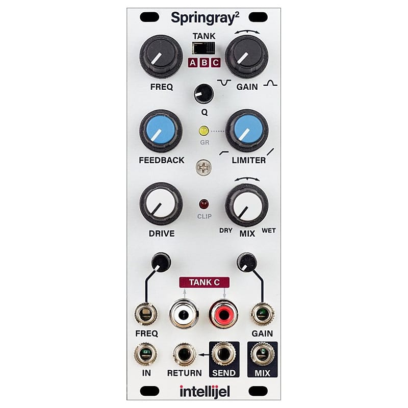 Intellijel Springray II Eurorack Spring Reverb Module | Reverb