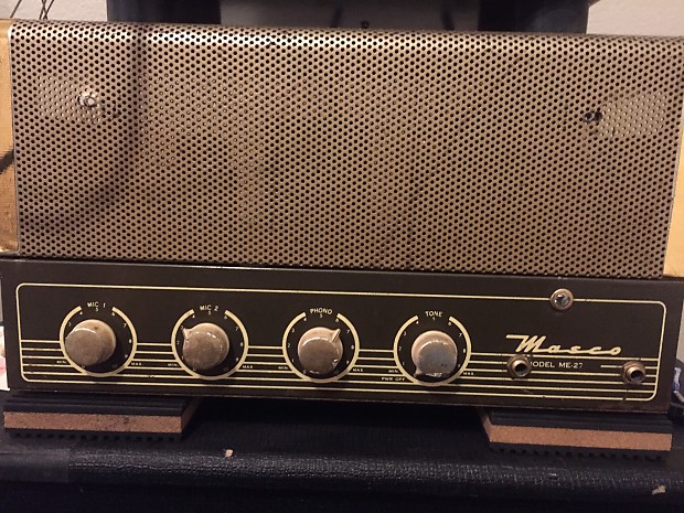 Masco ME-27 1950s handwired point to point tube amp | Reverb