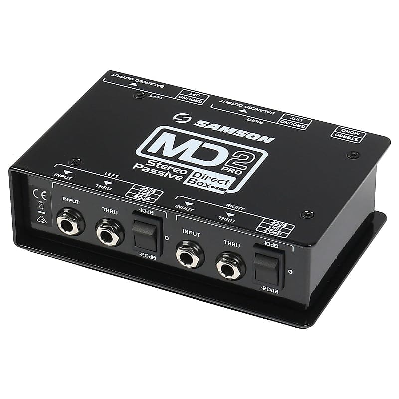 Samson MD2 Pro - Stereo Passive Direct Box | Reverb