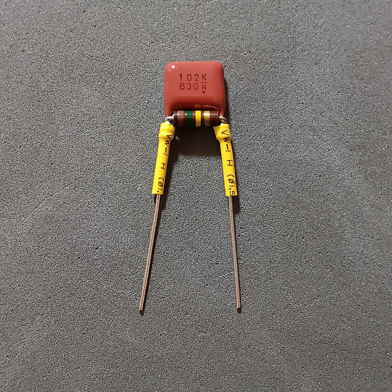 TREBLE BLEED "TV JONES" Spec "ROCA" 1nF Poly Film capacitor, | Reverb