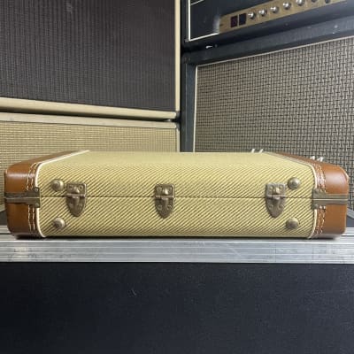 Fender Tweed Briefcase W/ Brown Leather Interior! | Reverb