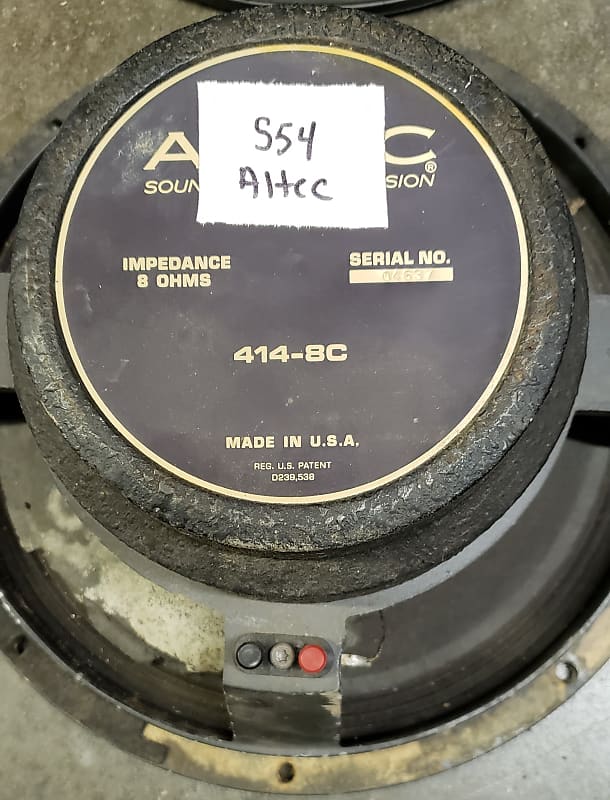 Altec 414-8c Set of Four Speakers | Reverb