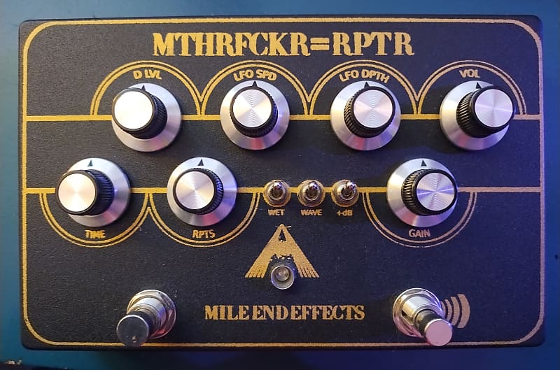 Mile End Effects Mthrfckr=Rptr 2021 - Black | Reverb