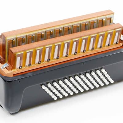 Americana P34 (34/72 LMM) Black / Black Pearl Keyboard | Reverb