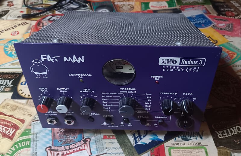 HHB Radius 3 Fat Man Early 2000's - Gloss Purple | Reverb