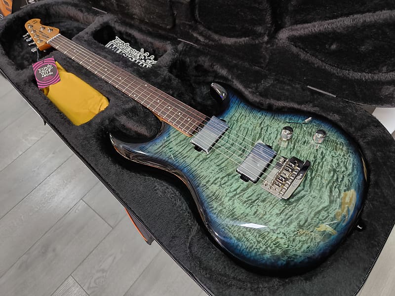 Ernie Ball Music Man LUKE 4 2024 - Blue Dream | Reverb