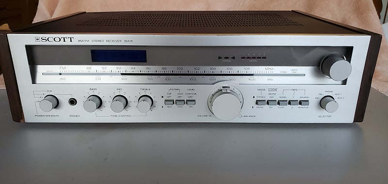 HH Scott 355R Vintage Stereo Receiver | Reverb