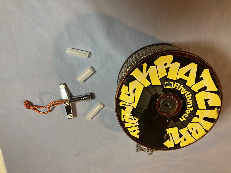 RhythmTech RT8003 Skratcher - Stand mounted Cabasa | Reverb