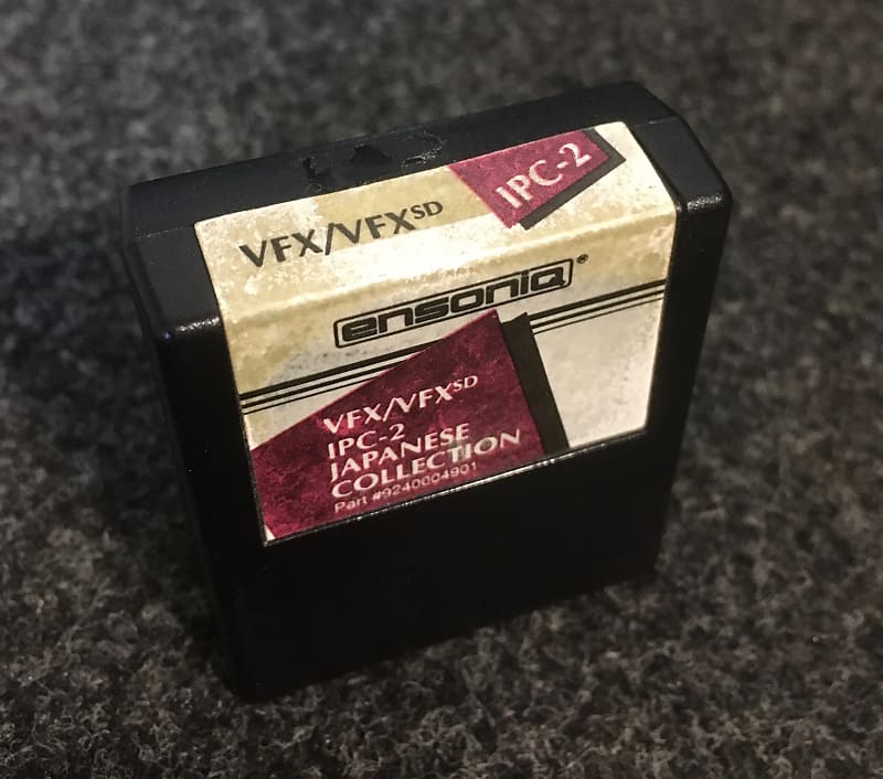 Ensoniq VFX/SD-1 IPC-2 Sound Cartridge | Reverb