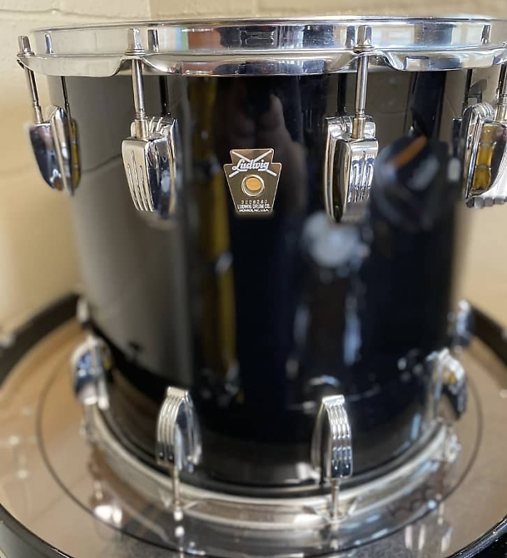 Ludwig Classic Maple 1989 Black Cortex | Reverb