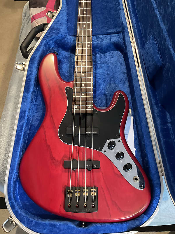 Overwater Jazz Bass 2021 Trans Red | Reverb