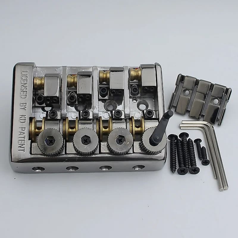 Alp 4 String Headless Bass Bridge With Roller Saddles Reverb
