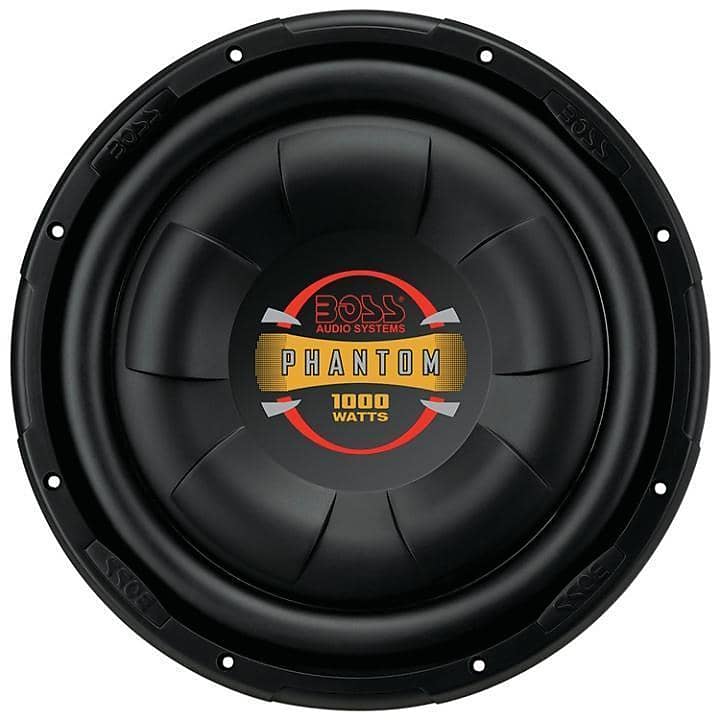 AVA-D12F Boss Diablo 12" 1000 Watt Flat 4 Ohm Subwoofer | Reverb