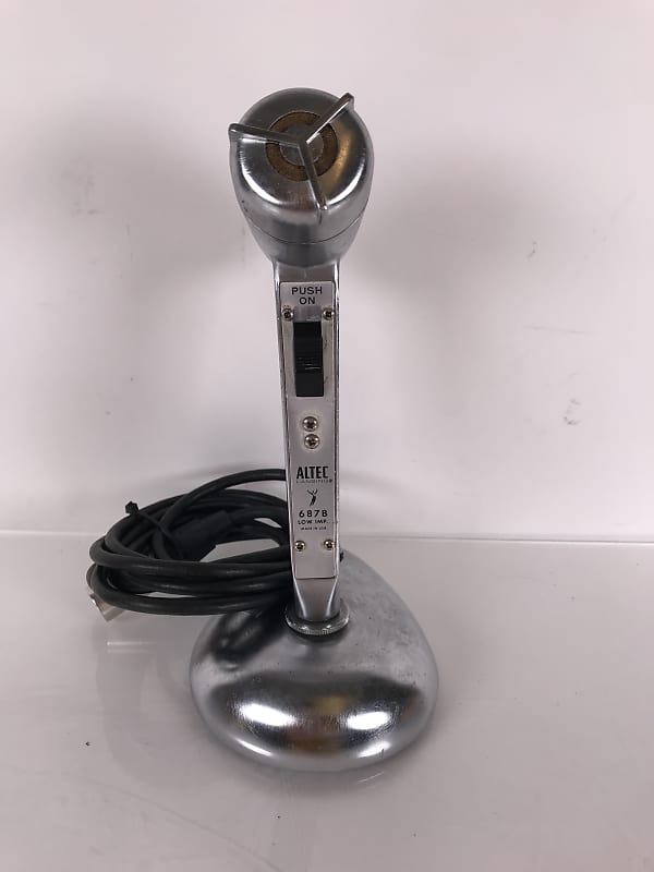 Vintage Altec Lansing 687B Dynamic Microphone | Reverb