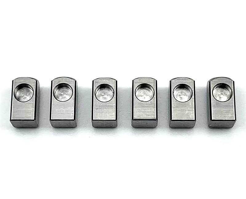 Titanium Alloy Original String Lock Insert Blocks, Set of 6 | Reverb