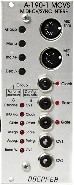 Doepfer A-190-1 Midi to CV/Sync Interface | Reverb UK