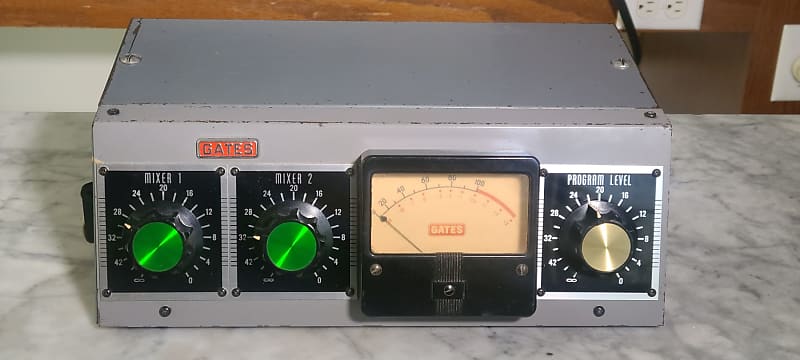 Gates Biamote 1950's Tube Mic Preamp Mixer - Gray | Reverb