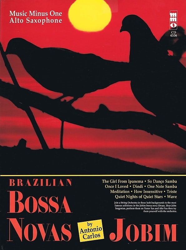 Jobim - Brazilian Bossa Novas Alto Sax Book/CD (Softcover | Reverb