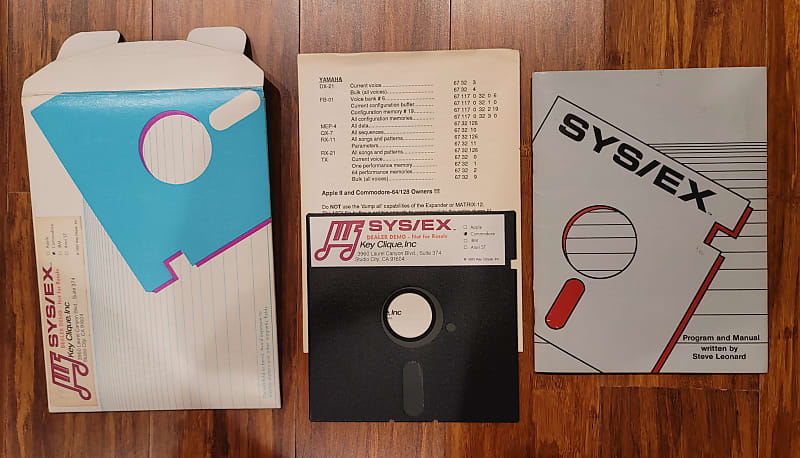 Key Clique, Inc. Sys/Ex 1988 | Reverb