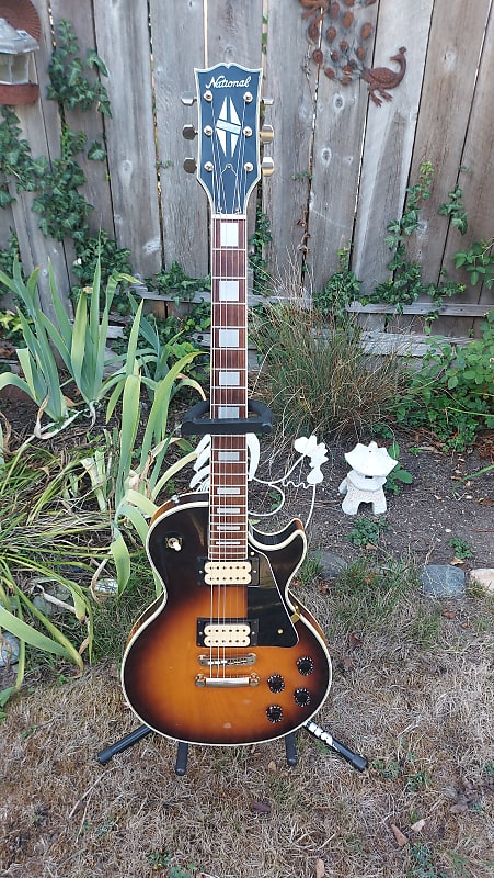 Vintage National Les Paul Guitar Circa 1970 MIJ | Reverb