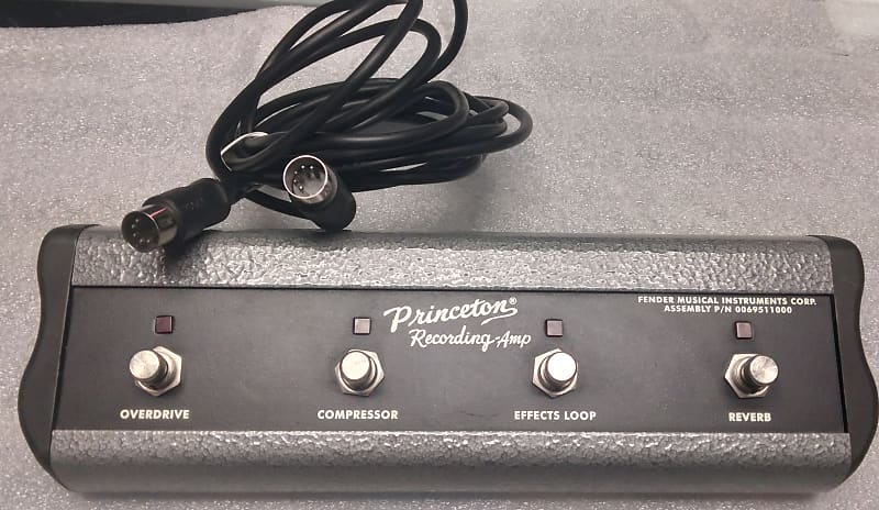 Fender Princeton Recording Amp Foot Switch 2020s | Reverb
