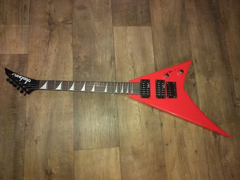 Jackson Flying V 2015 Red | Reverb