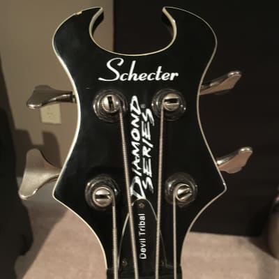 Schecter Devil Tribal 2002 Black (Neck-Through) | Reverb
