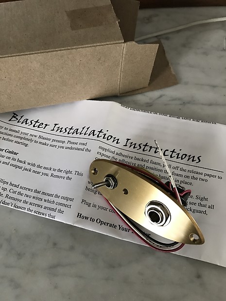 Alembic Blaster Stratoblaster Brass | Reverb