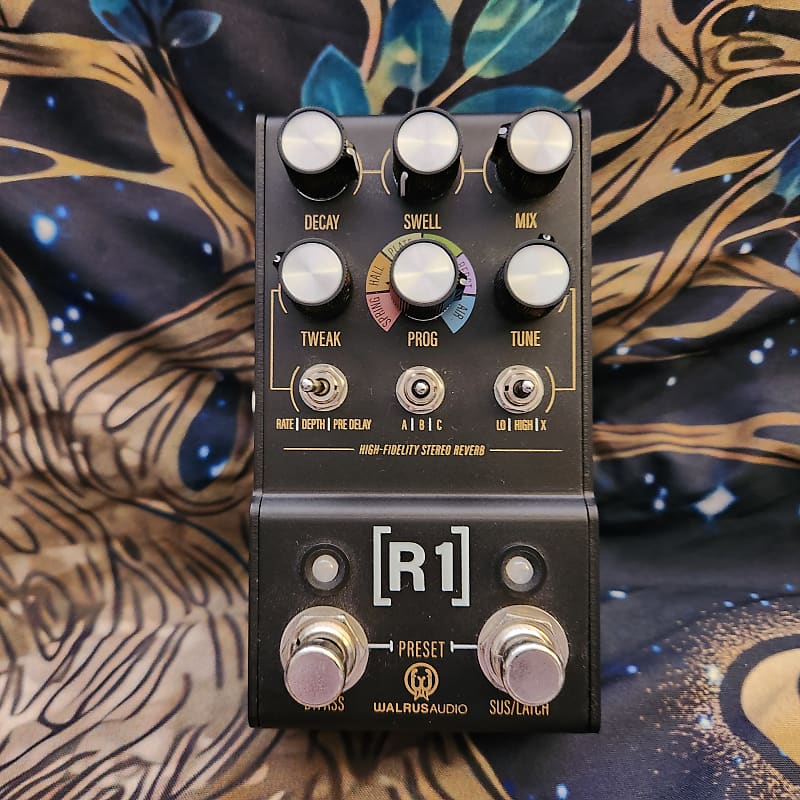 Walrus Audio Mako R1 High-Fidelity Reverb 2021 - Black | Reverb