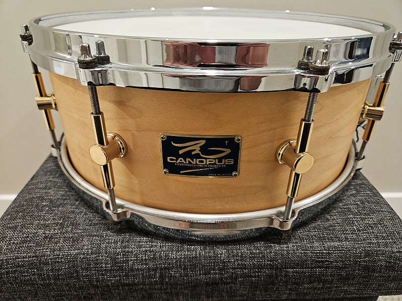 Canopus MO-1455 14x5.5" Maple Snare Drum | Reverb