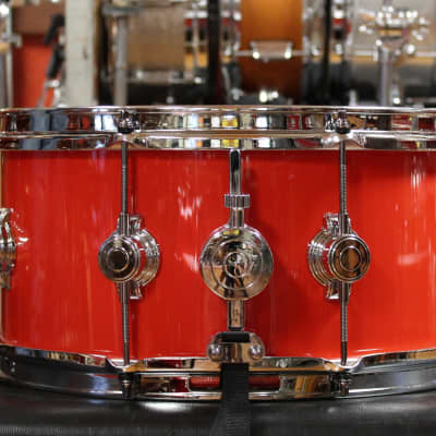 George Way 7x14 Aristocrat Snare Drum in Hot Red | Reverb