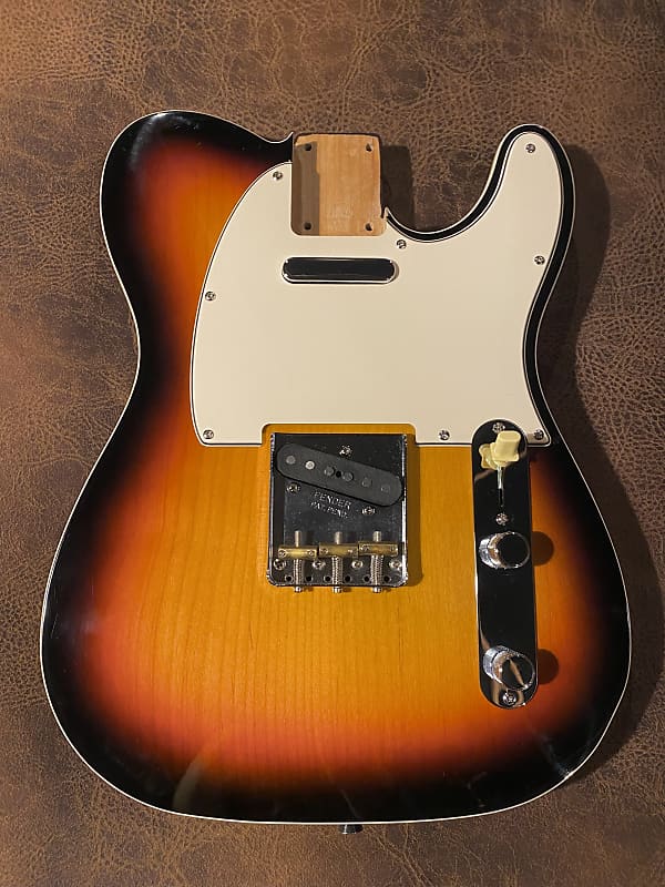 Loaded Telecaster body Sunburst | Reverb