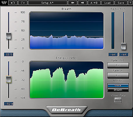 Waves DeBreath Vocal Plugin | Reverb