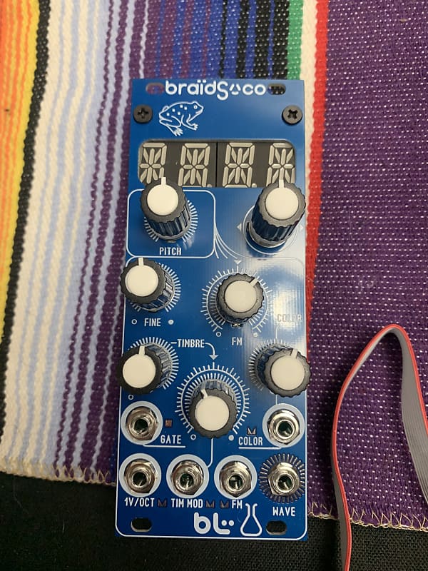 Braids Module Mutable Instruments Clone Blue Macro VCO | Reverb