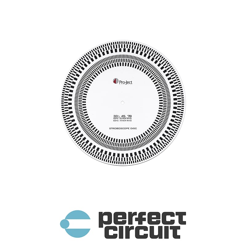 Pro-Ject Strobe It Stroboscope Disc | Reverb