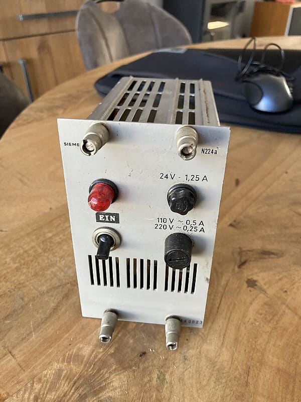 Siemens Vintage Power Supply N224a – 24V 1950s used | Reverb
