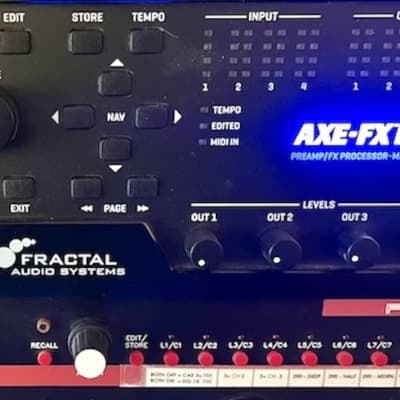 Fractal AXE-FX3 MK2 Stereo Amp Rig with Bradshaw switcher (in | Reverb