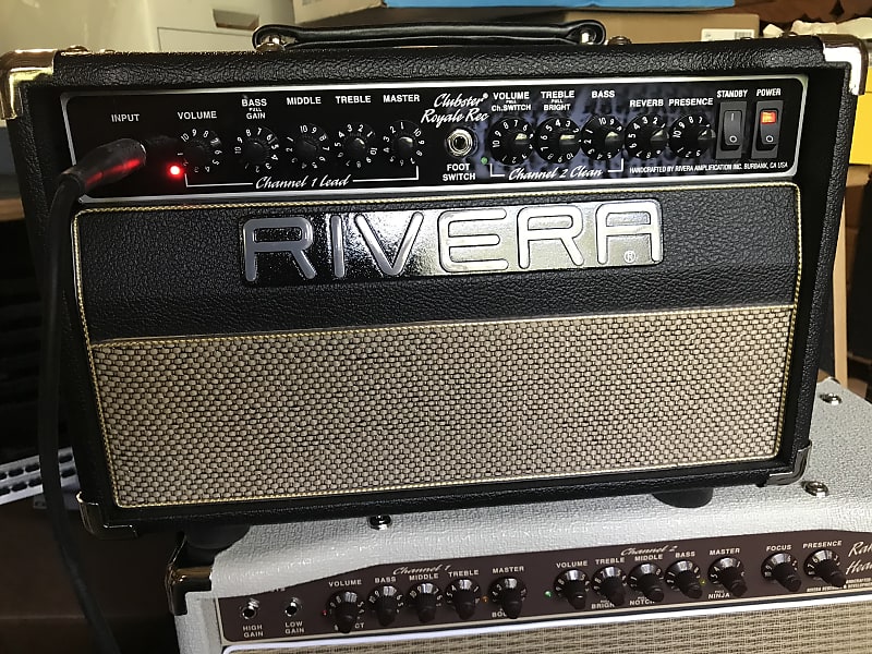 Rivera Clubster Royale Recording Head 25/12 watts 6V6 Tubes | Reverb