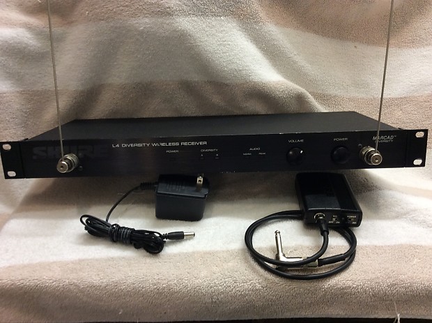 Shure Brothers Guitar wireless rack mount system | Reverb