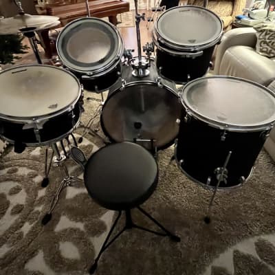 Ludwig drum set Evolution Black | Reverb