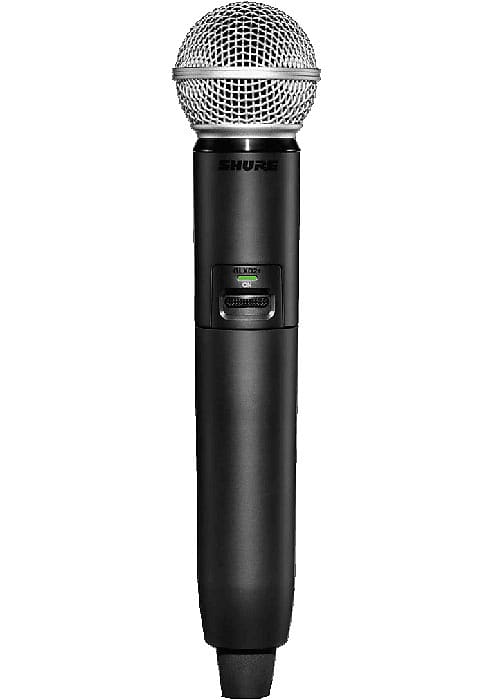 Shure GLXD2+/SM58 Digital Wireless Dual Band Handheld | Reverb