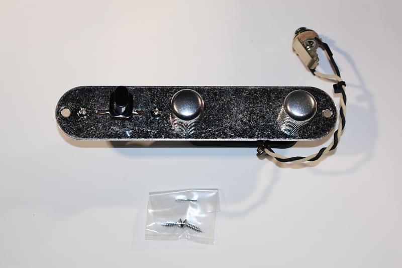 Gotoh Aged Telecaster 3 Way Loaded Control Plate Gotoh Aged | Reverb