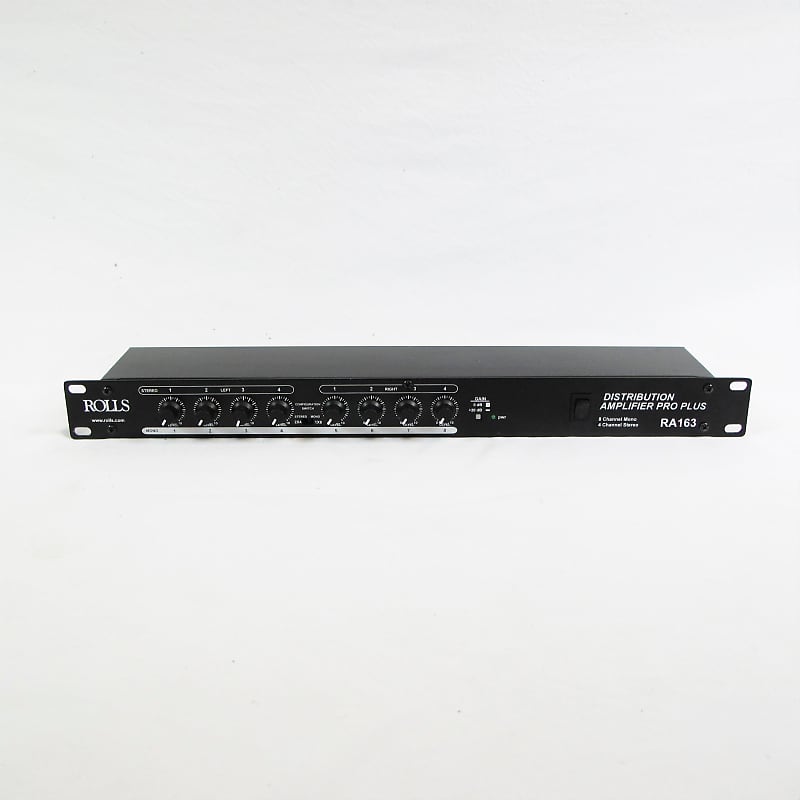 Rolls RA163 8-Channel Distribution Amplifier | Reverb
