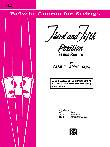 3rd and 5th Position Cello String Builder | Reverb