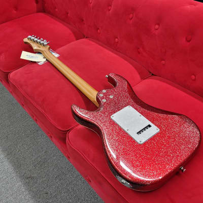 JET JS500 S-Style HH - Red Sparkle | Reverb
