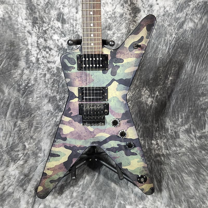 Dean Dimebag Dime Camo ML w/case | Reverb